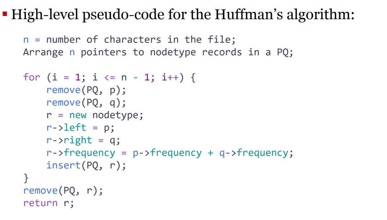 Solved Description Implement the Huffman algorithm by | Chegg.com Solved Description Implement the Huffman algorithm by | Chegg.com