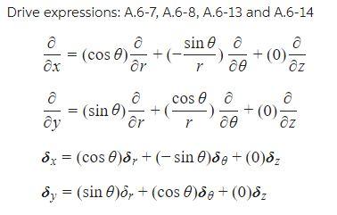[Solved]: equation 1 and 2 from Cartesian, equation 3 and 4