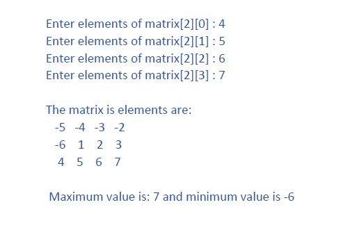 Solved Q3. Write a program that reads the column and row of | Chegg.com
