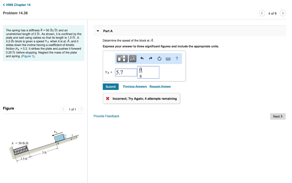 Solved The spring has | Chegg.com