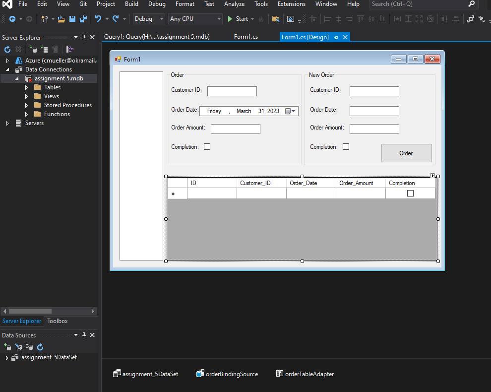 Solved The problem is to make it so the Order button adds | Chegg.com