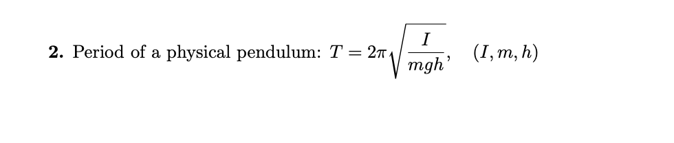 Solved For each equation, solve symbolically for the | Chegg.com