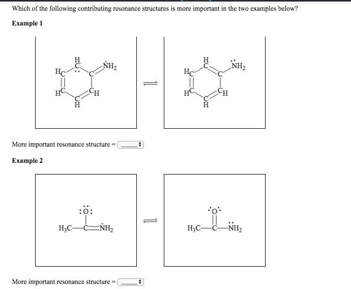 Solved Which of the following contributing resonance | Chegg.com