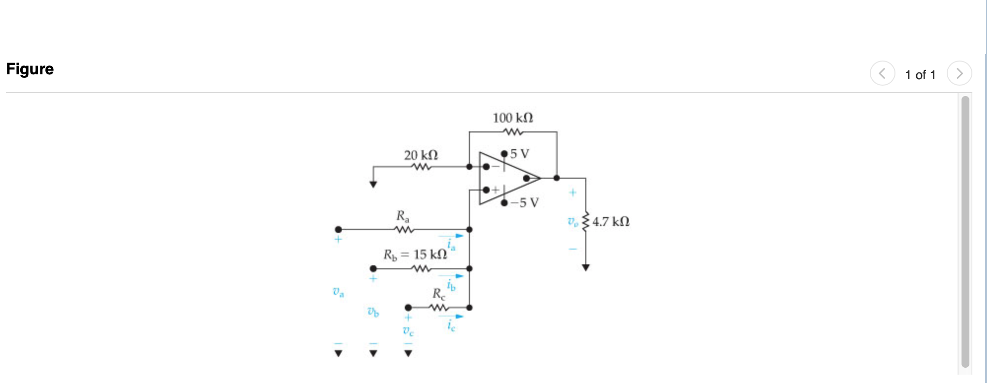 Solved Problem 5.24 The circuit in (Figure 1) is a | Chegg.com