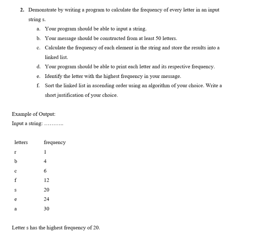 Solved 2. Demonstrate by writing a program to calculate the | Chegg.com