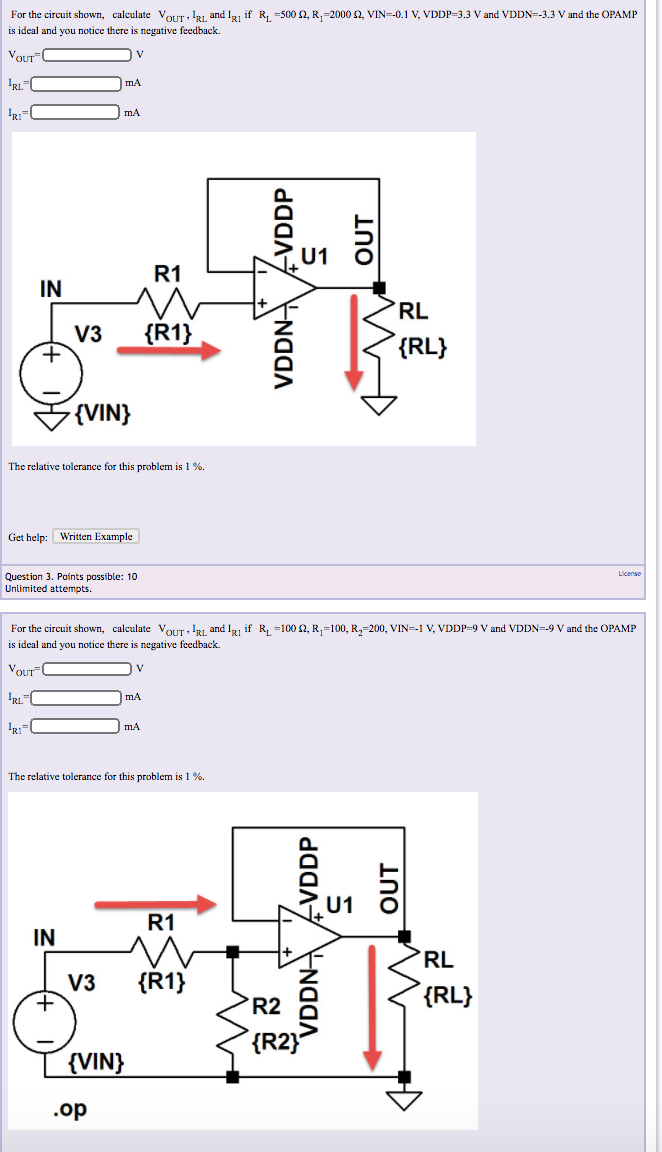 Solved For the circuit shown, calculate VOUT, IRL and Irı if | Chegg.com