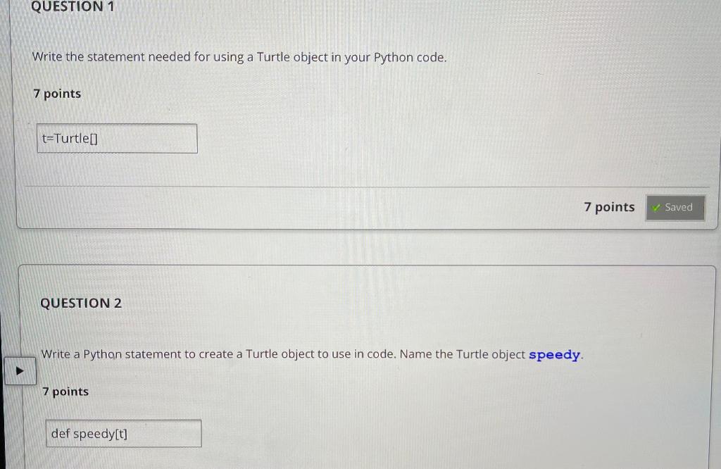 Solved QUESTION 1 Write the statement needed for using a | Chegg.com