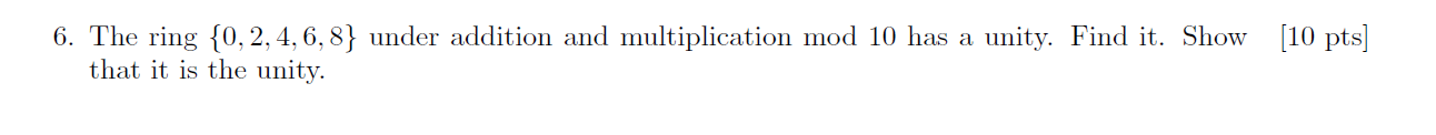 Solved Concepts: Basic concepts emphasized: - Rings, | Chegg.com