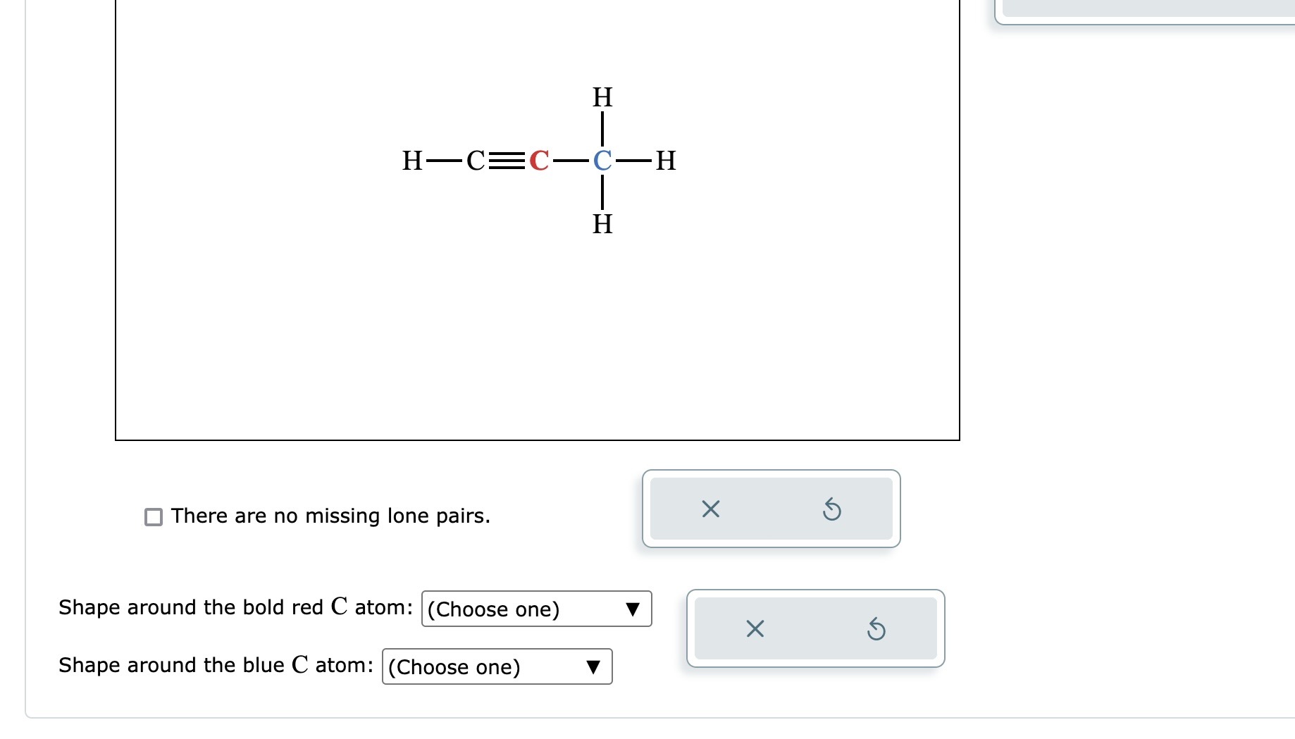Solved Add lone pairs where needed to give octets and | Chegg.com