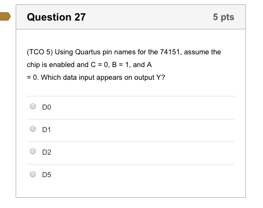 Solved 26. (TCO 4) Examine each encoder circuit, and | Chegg.com