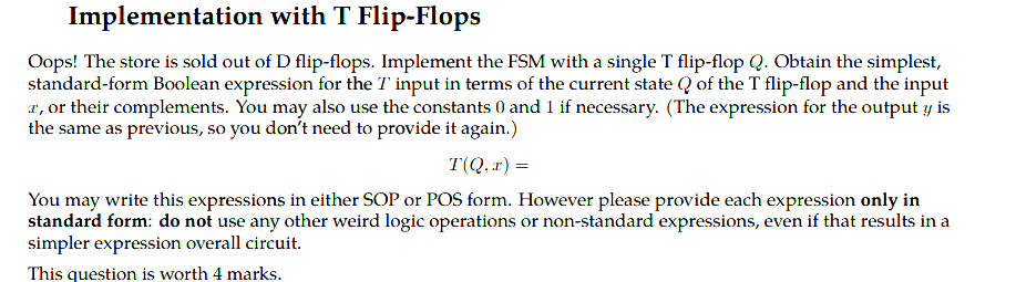 Solved Oops! The store is sold out of D flip-flops. | Chegg.com