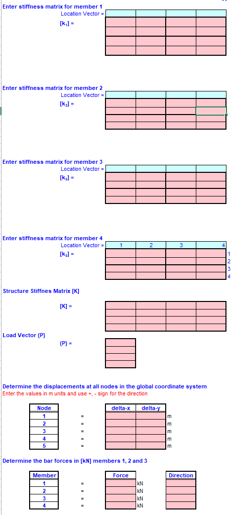 Solved In the structure shown, all members are pin connected | Chegg.com