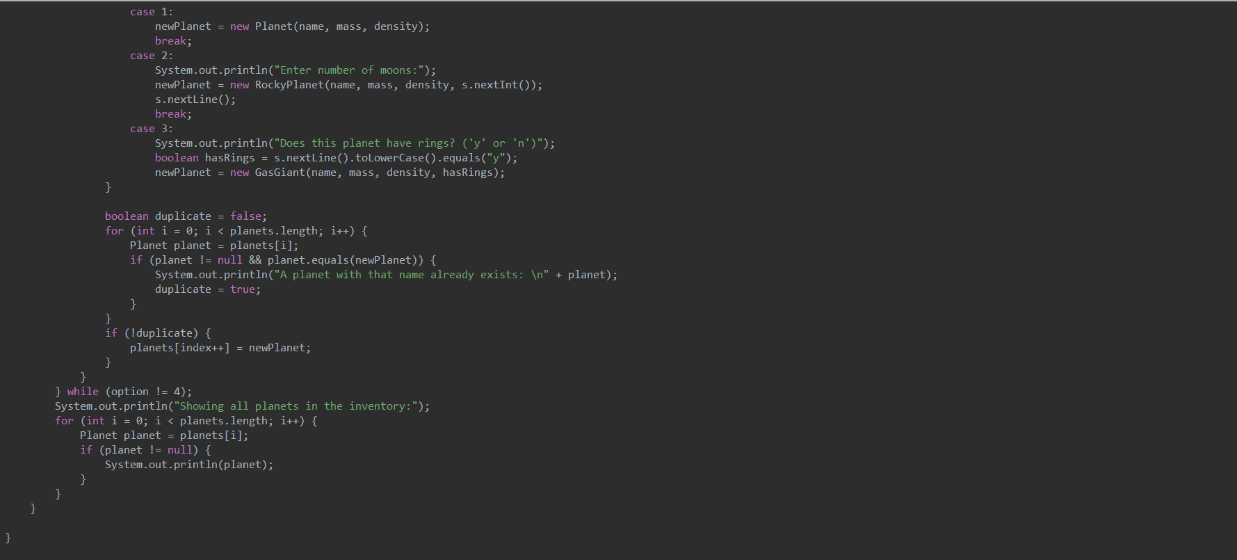 Solved This question is about completing a program that | Chegg.com