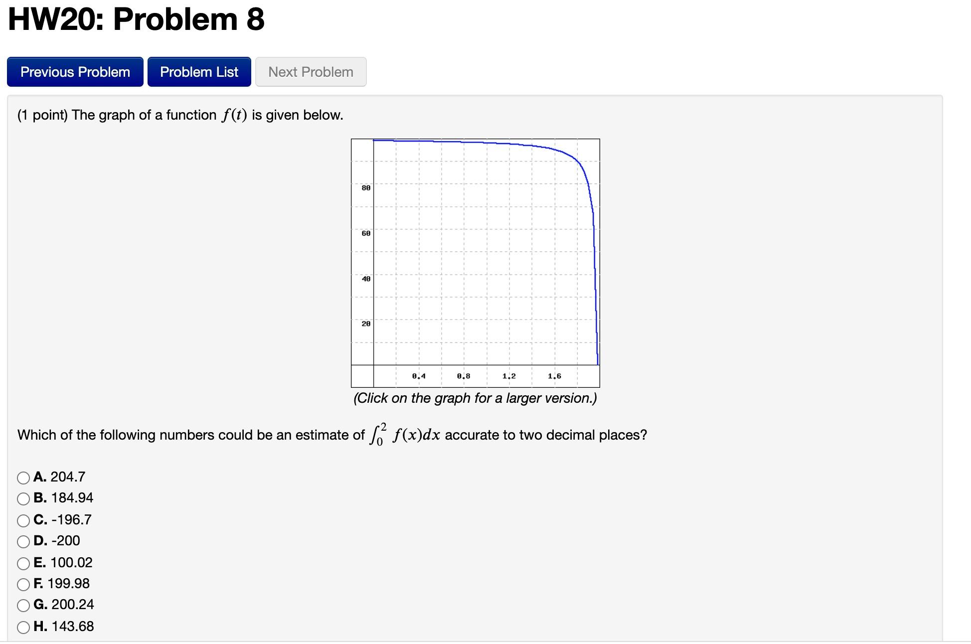 Solved HW20: Problem 8 Previous Problem Problem List Next | Chegg.com
