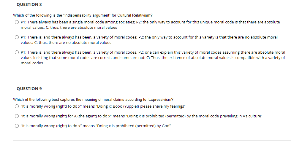 Solved QUESTION 8 Which of the following is the | Chegg.com