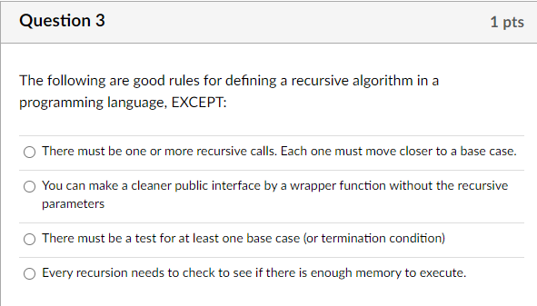 Solved What is the time complexity for a binary search, and | Chegg.com