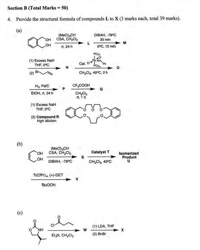 Solved code class="asciimath">Section B (Total Marks = 50) | Chegg.com