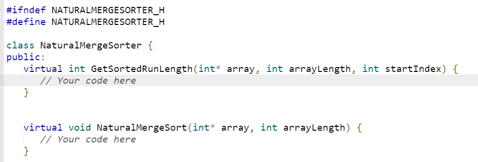 Solved Again a single run is found after the just-merged | Chegg.com