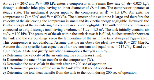 Solved This is a thermodynamics question, please let me know | Chegg.com