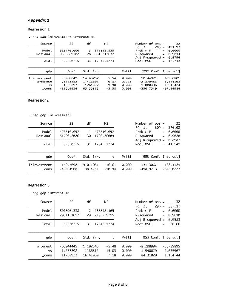 Solved DEPARTMENT OF ECONOMICS ECONOMETRICS (1) PRACTICE | Chegg.com