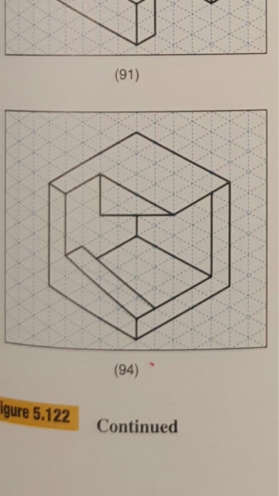 Solved Figure 5121 Three Incomplete Views Of 