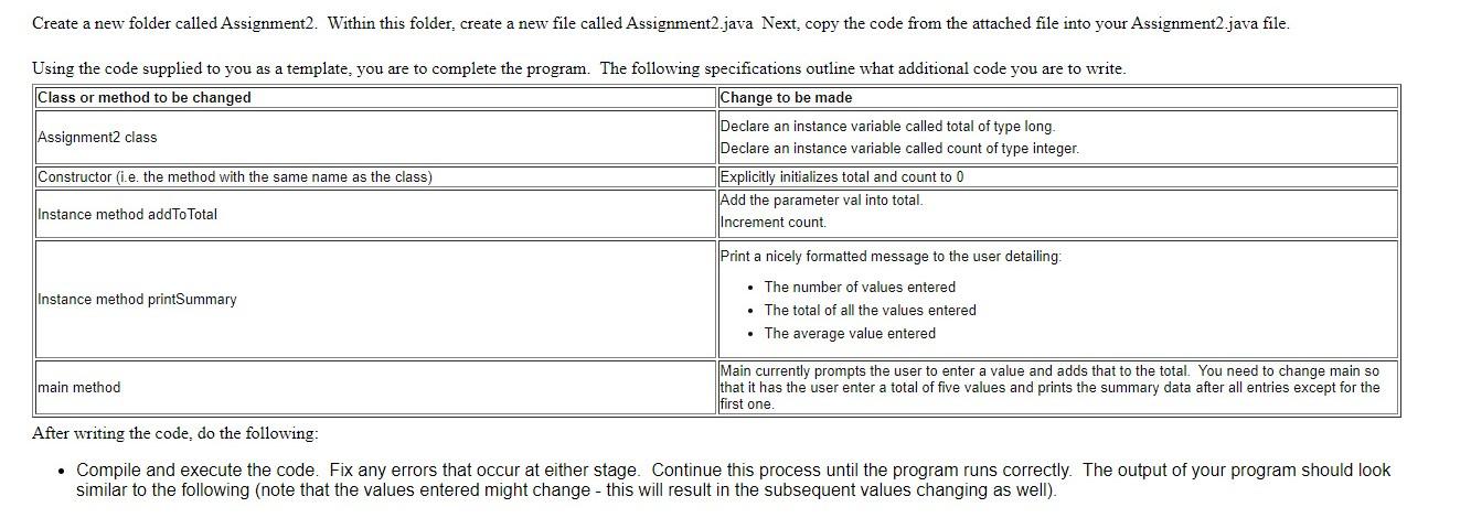 Solved Create a new folder called Assignment2. Within this | Chegg.com