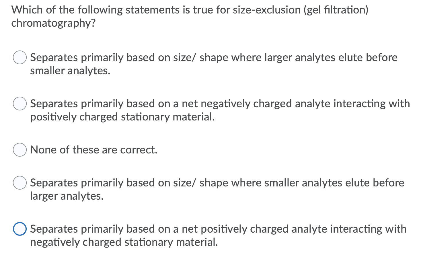 What is the correct mass to charge ratio (m/z) for | Chegg.com