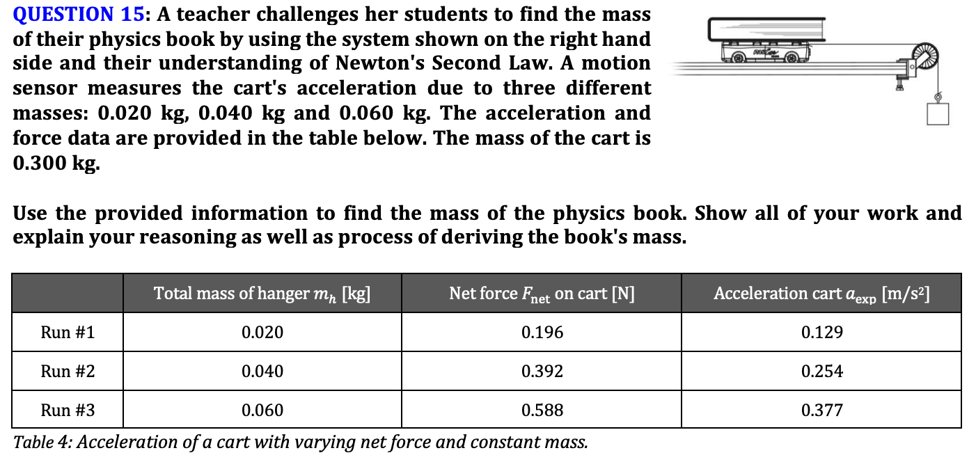 Solved QUESTION 15: A teacher challenges her students to | Chegg.com