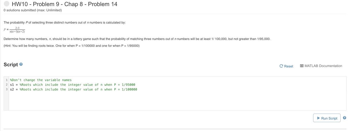 Solved HW10 - Problem 9 - Chap 8 - Problem 14 O solutions | Chegg.com