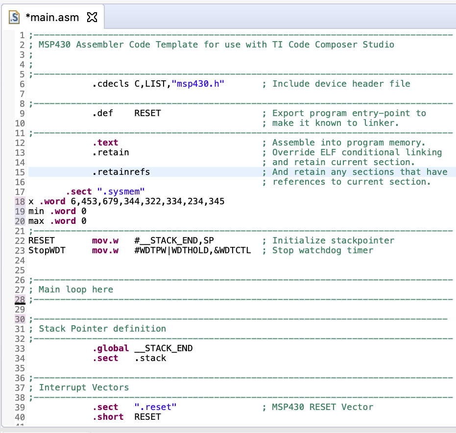 Please develop an assembly language with the set | Chegg.com