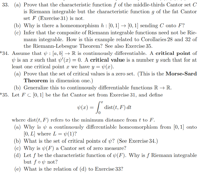 Solved 33. (a) Prove that the characteristic function f of | Chegg.com
