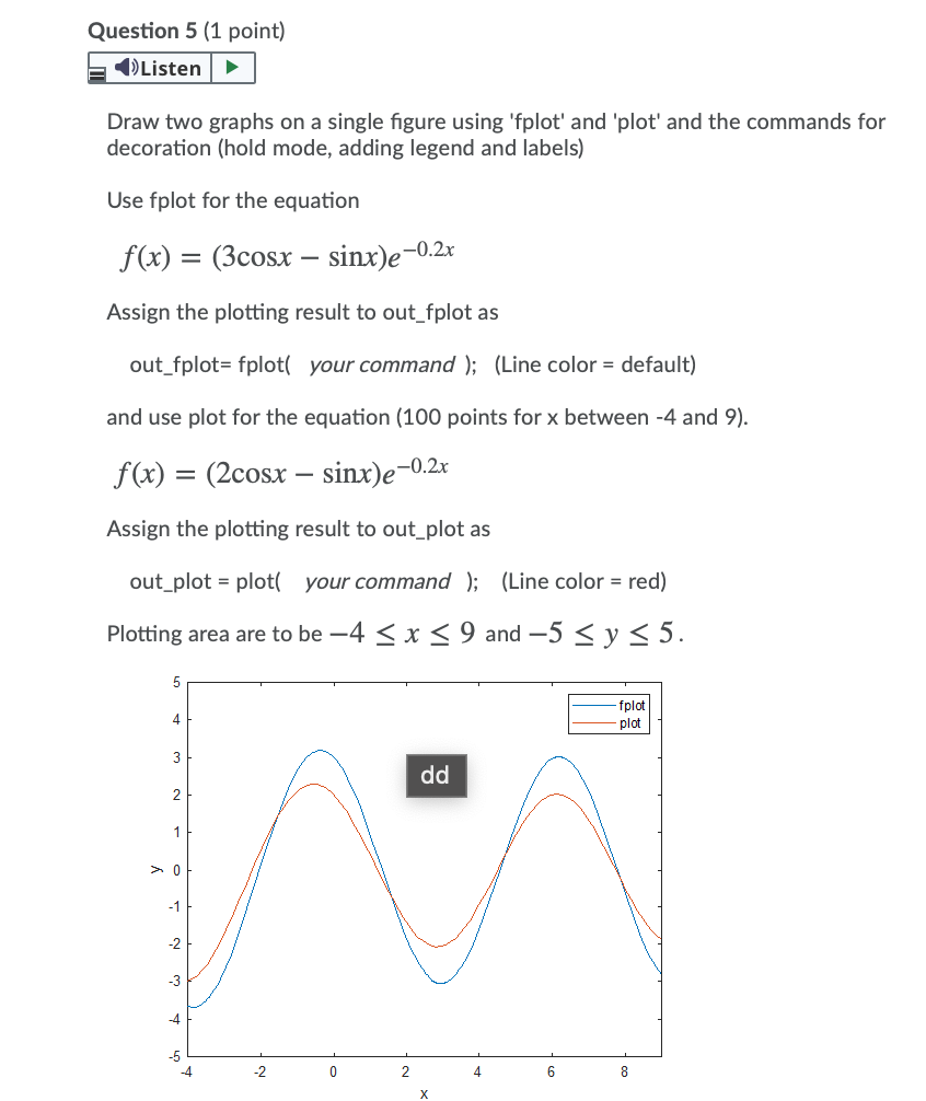 Solved this is matlab. follow the instructions and make sure | Chegg.com