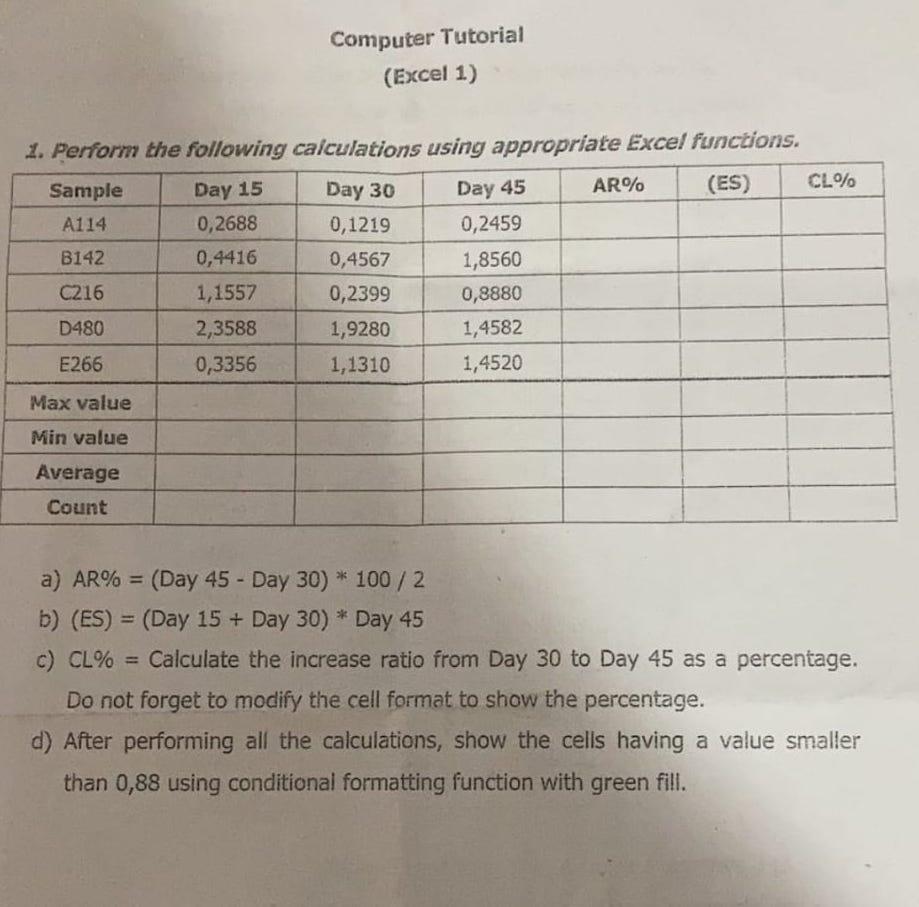 Solved Can you explain the excel solution step by | Chegg.com