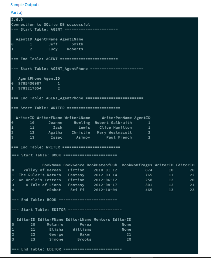 (This is all on PYTHON. Please provide detailed | Chegg.com