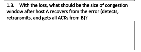 Solved Problem 1. Error Recovery (2pts) For this question, | Chegg.com