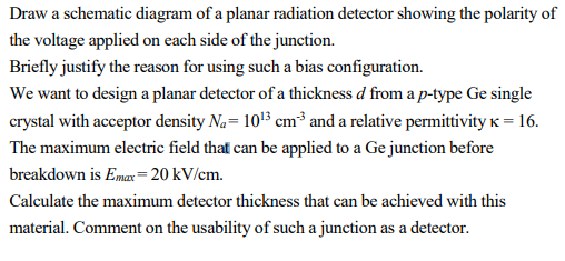 Draw a schematic diagram of a planar radiation | Chegg.com