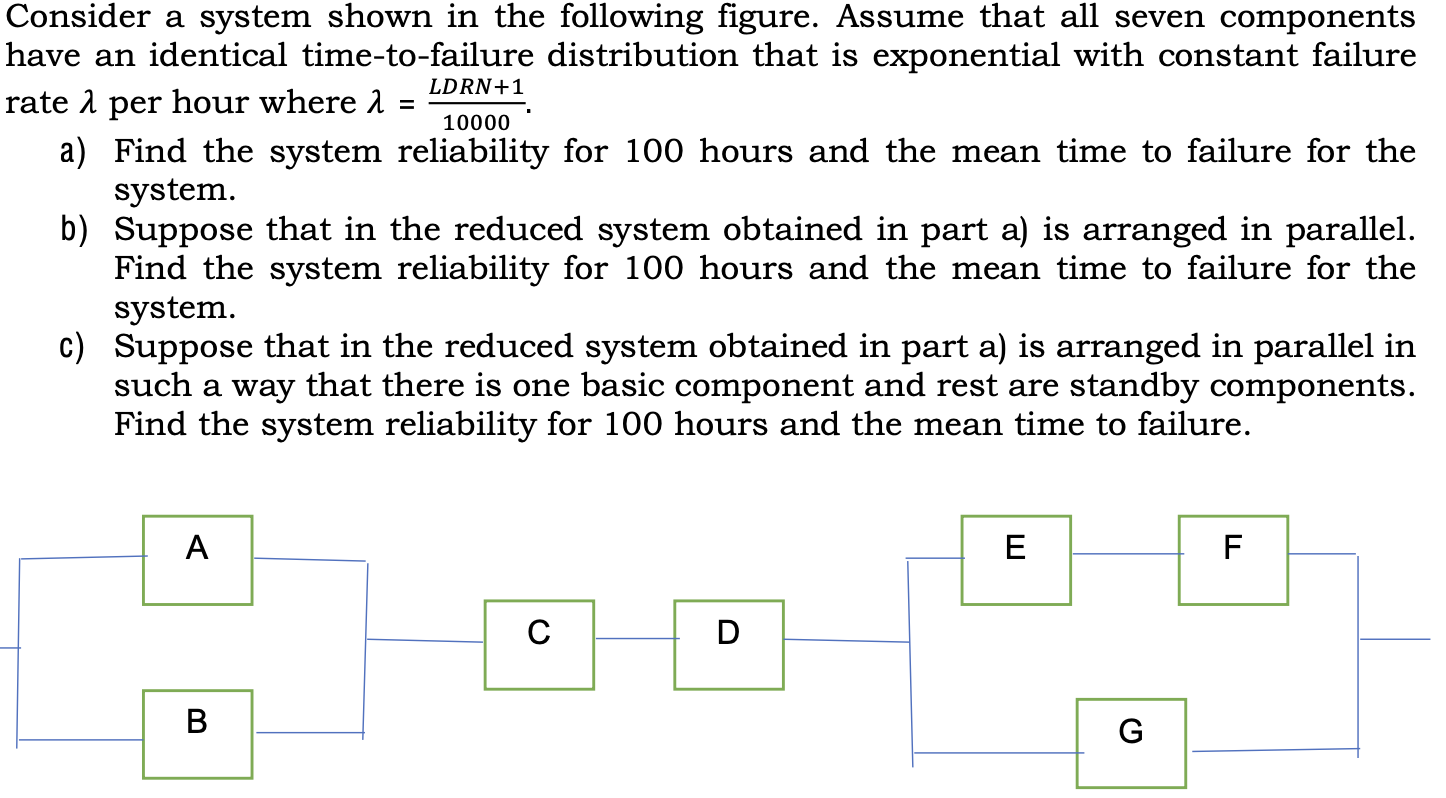 Solved Where LDRN = 2 If R(t) 1 then consider it | Chegg.com