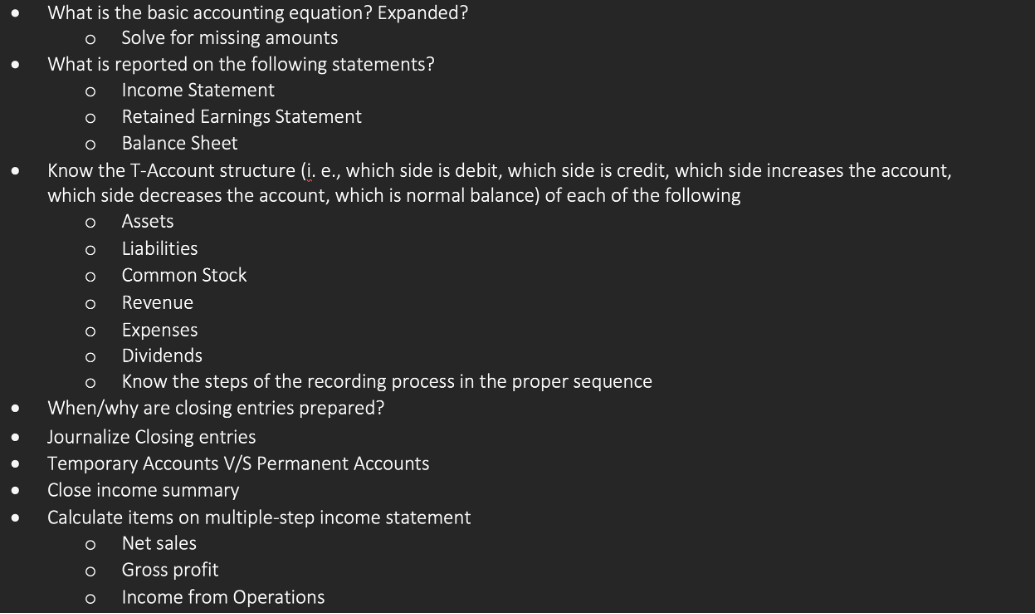 Income Statement Retained Earnings Statement | Chegg.com