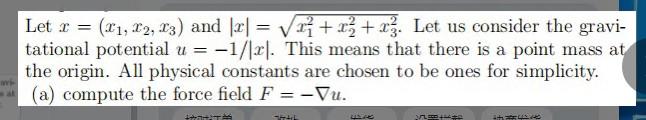 Solved Let x=(x1,x2,x3) and ∣x∣=x12+x22+x32. Let us consider | Chegg.com