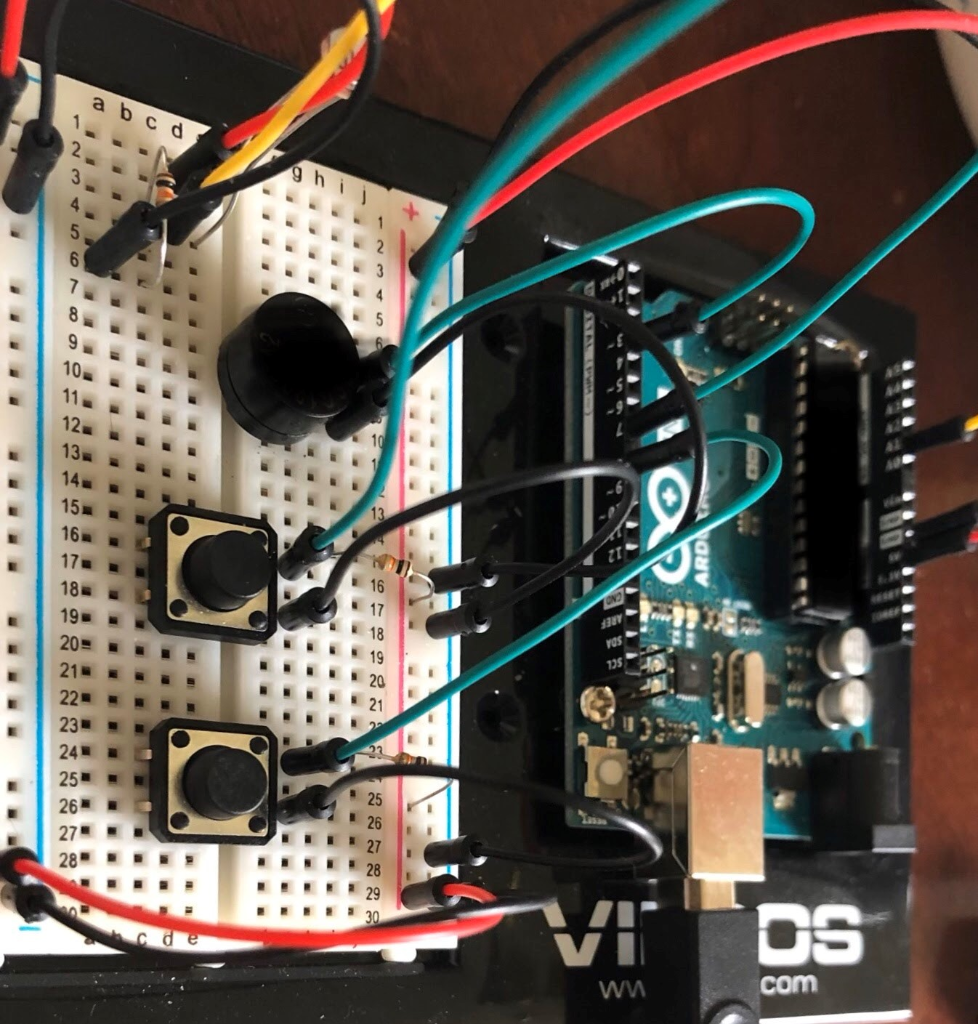 Arduino Alarm clock Design an alarm clock with two | Chegg.com