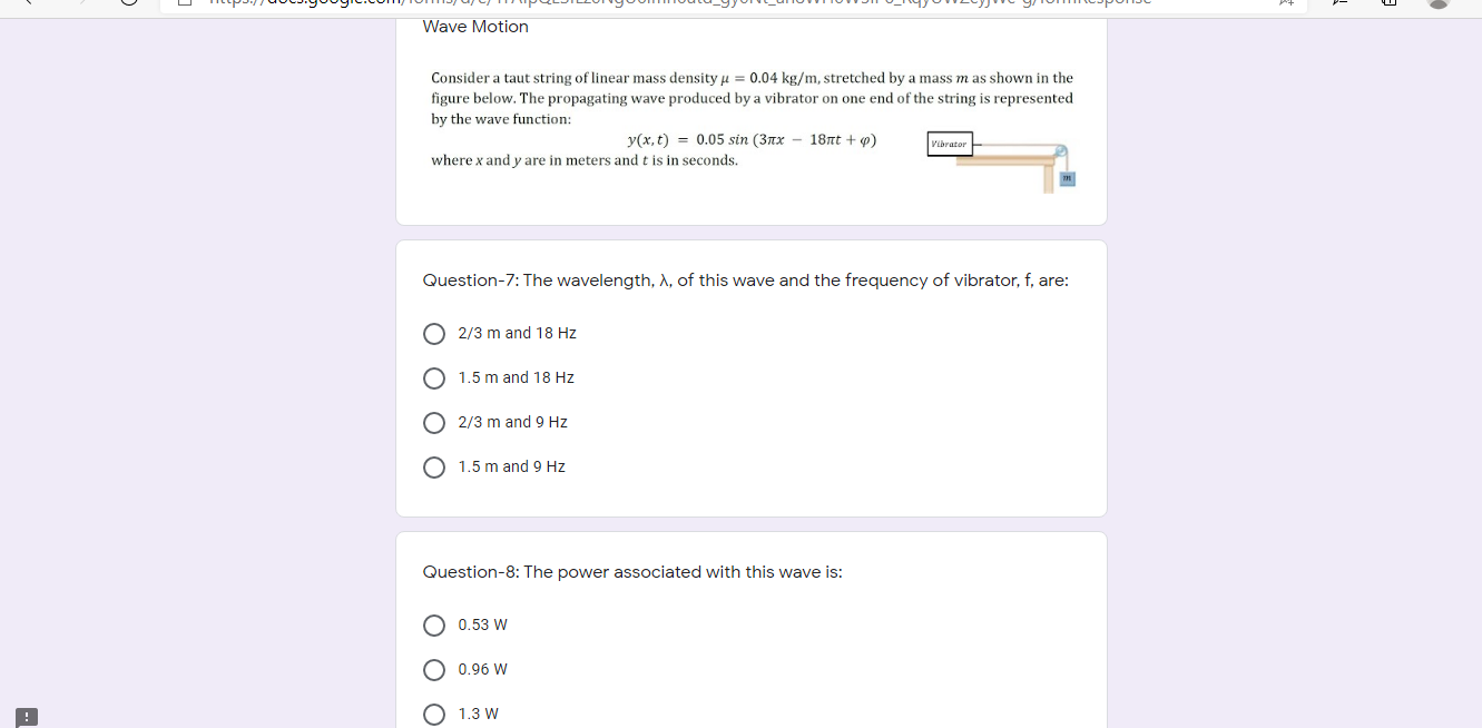 Solved Wave Motion Consider a taut string of linear mass | Chegg.com