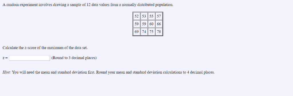 Solved A Random Experiment Involves Drawing A Sample Of 12