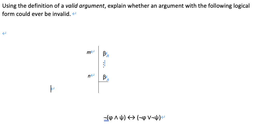 Solved Using the definition of a valid argument, explain | Chegg.com