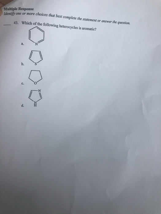 Solved Multiple Response Identify one or more choices that | Chegg.com
