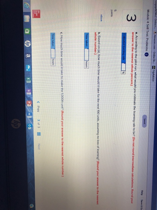 Solved Module 4 Self-Test: Problems Help 3 You've just | Chegg.com