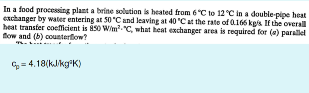 Solved In A Food Processing Plant A Brine Solution Is Heated Chegg solved-in-a-food-processing-plant-a-brine-solution-is-heated-chegg