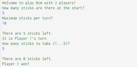 Solved (PYTHON) Nim is a mathematical game in which players | Chegg.com