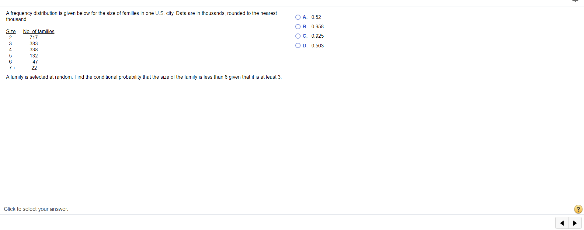 Solved The table below shows the probability distribution of | Chegg.com