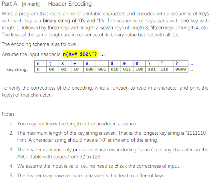Solved Write a program that reads a line of printable | Chegg.com