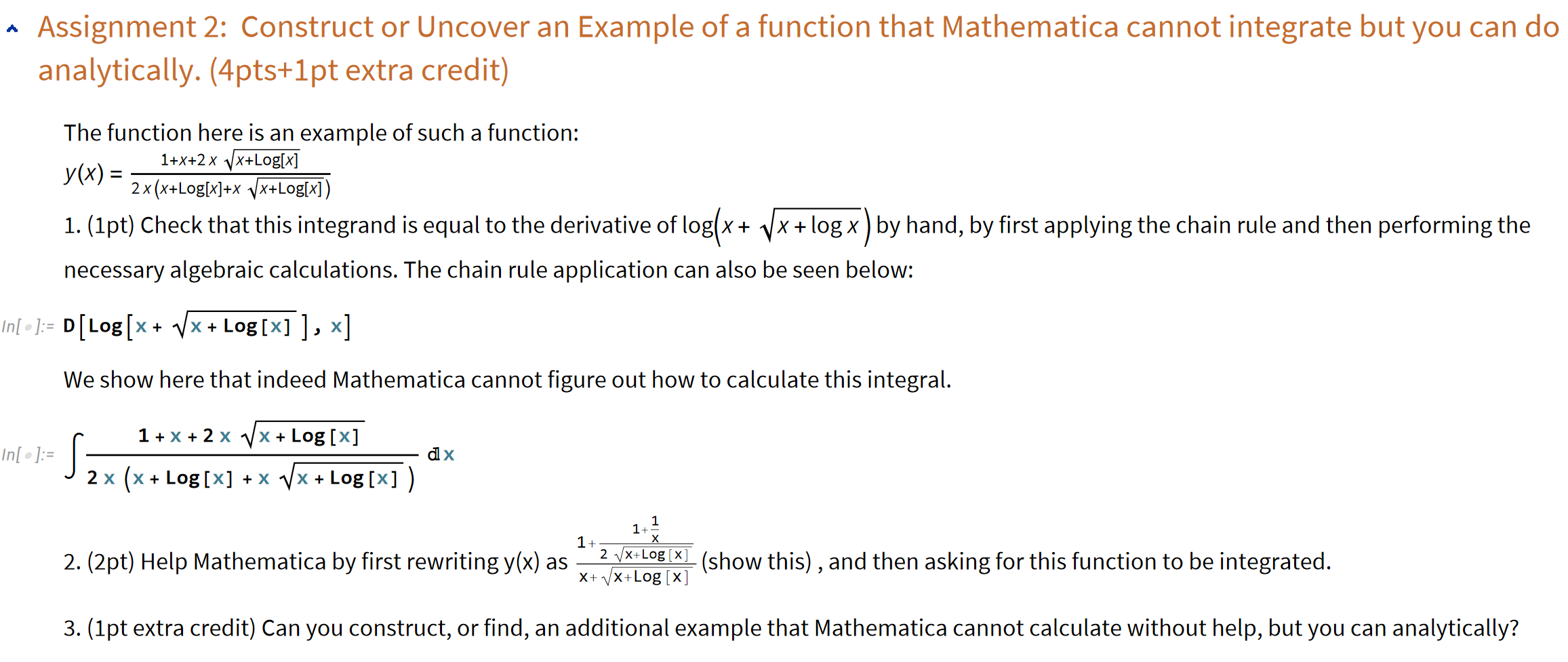 Solved - Assignment 2: Construct or Uncover an Example of a | Chegg.com